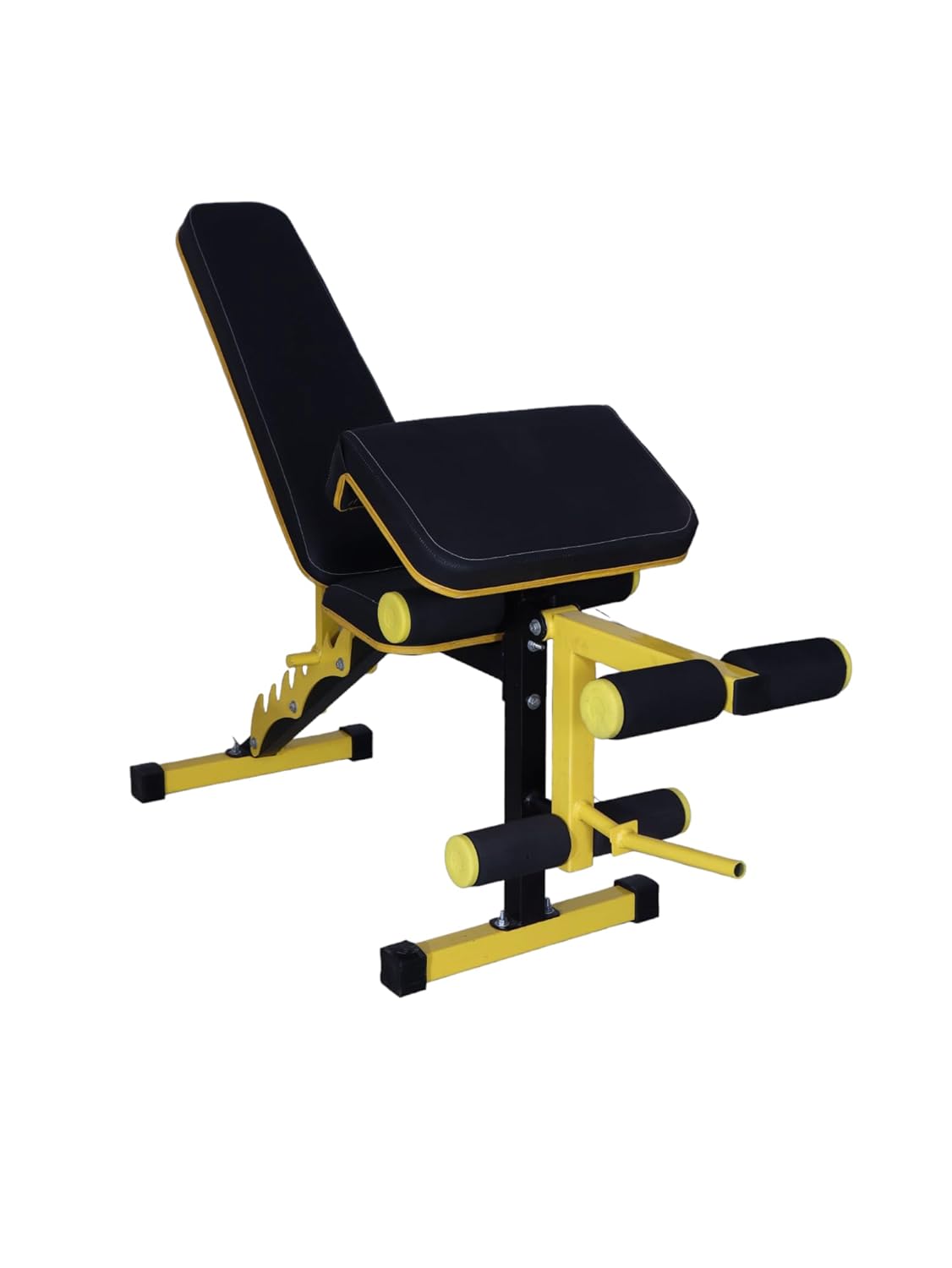 GYM24 6IN1 ADJUTABLE BENCH INCLINE,DECLINE,FLAT, LEG EXTENSION, LEG CURL,
