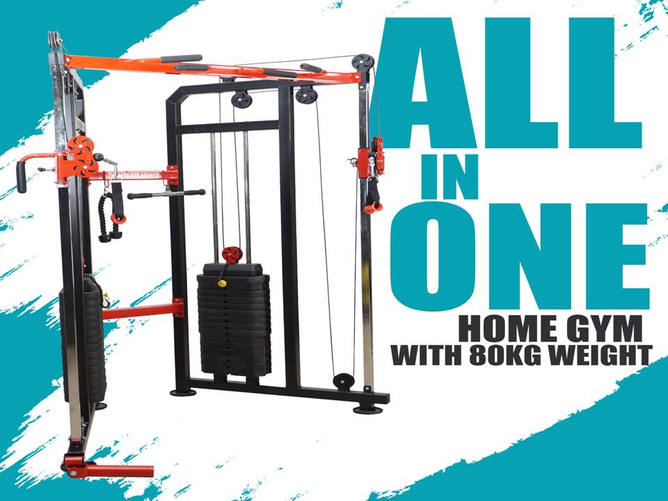GYM24 FUNCTIONAL TRAINER WITH PVC WEIGHT